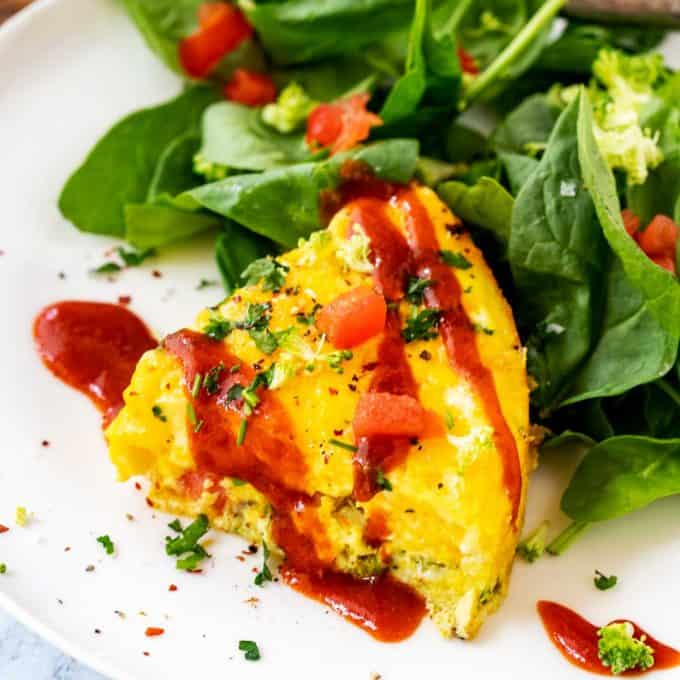 Instant Pot Frittata - Low Carb, Keto - Kicking Carbs