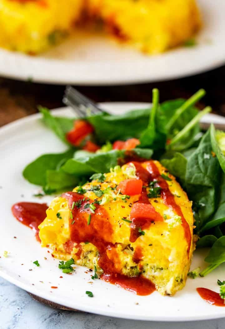 Instant Pot Frittata - Low Carb, Keto - Kicking Carbs