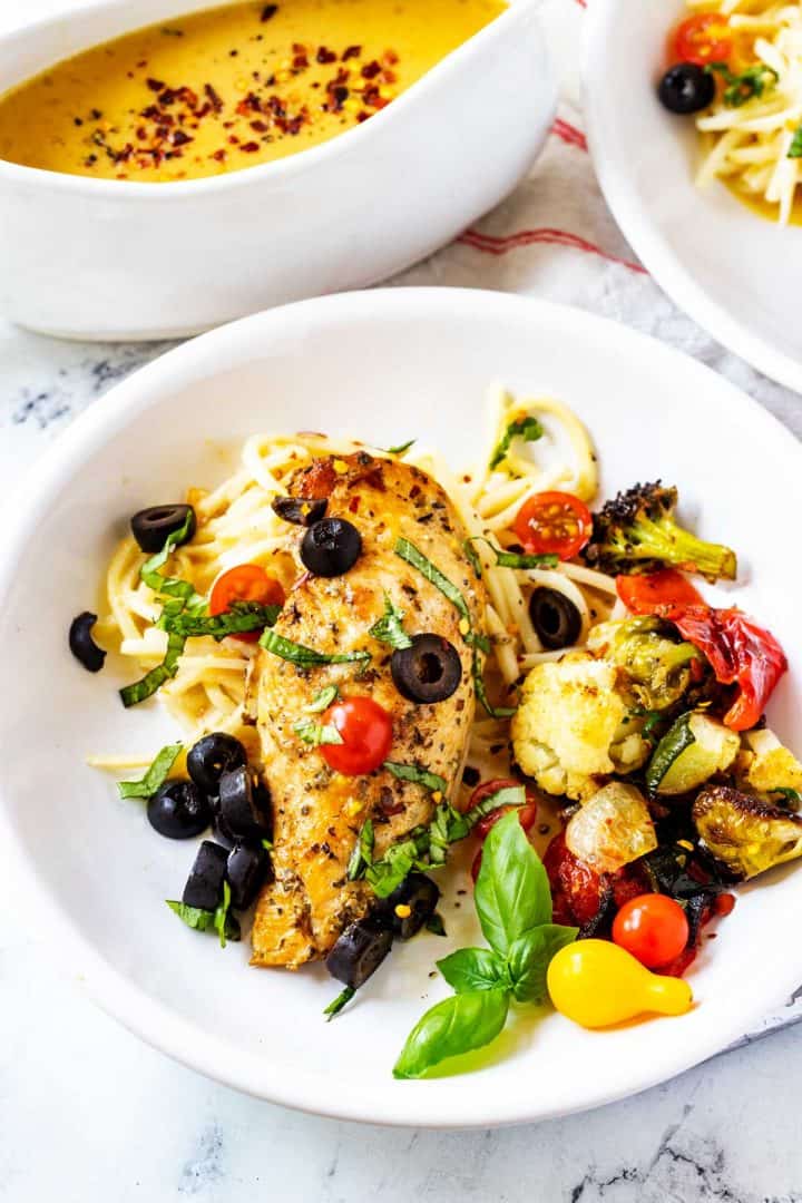 Instant Pot Italian Chicken - Kicking Carbs